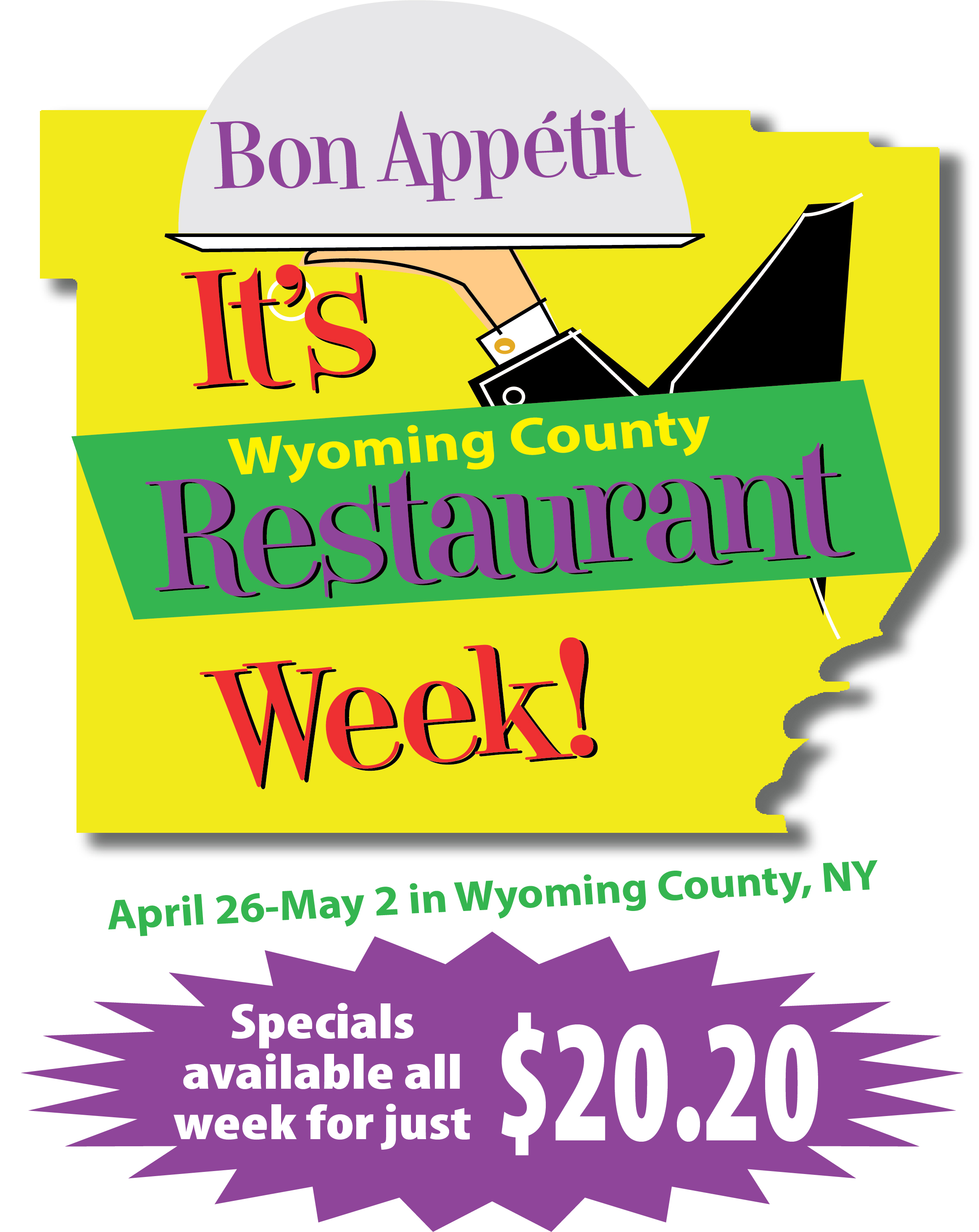 Wyoming County Restaurant Week – April 26-May 2, 2020 in Wyoming County ...